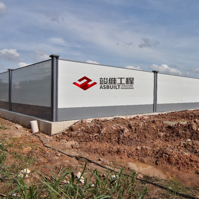 Assembled Fence - Buy Steel Prefabricated Fence on ASBUILT STRUCTURE ...