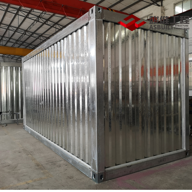 Corrugated Flatpack Container Cabin - Buy Big Wave Container House on ...